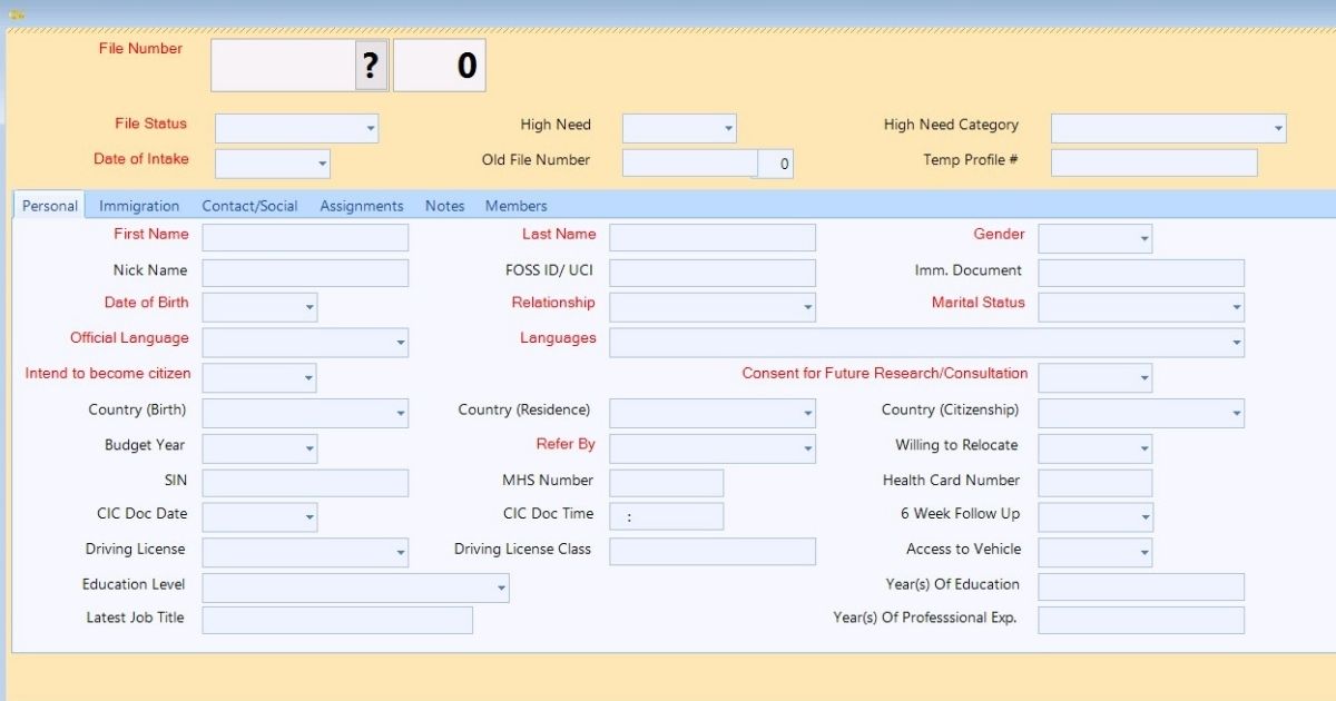 How to do a client intake/registration 📹 - Case Management Solution for ...