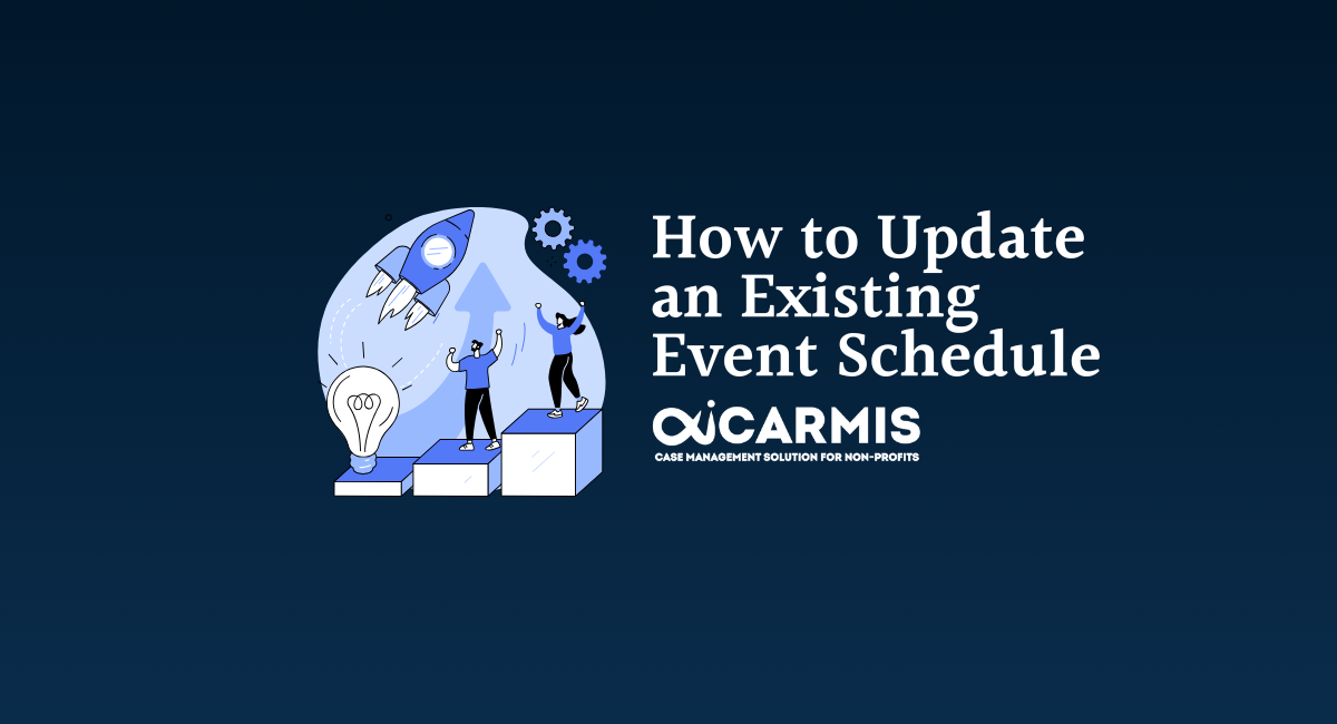 How to update an existing event schedule (add, remove sessions) - Case ...